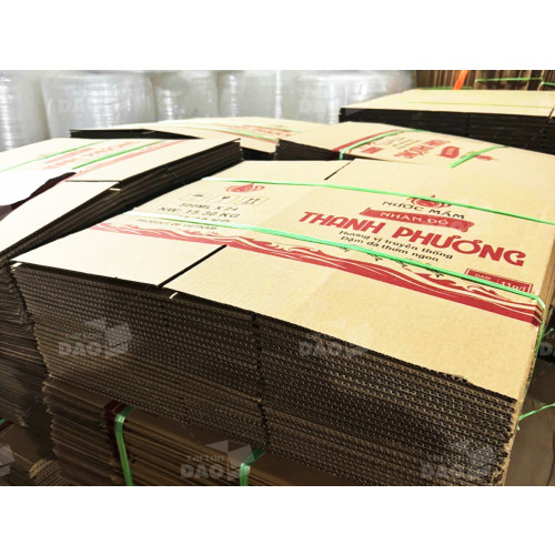 Thùng carton đựng nước mắm giá rẻ tại Cần Thơ | Dao Carton
