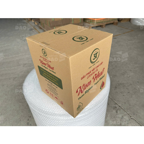 Cung Cấp Thùng Carton Đựng Dầu Ăn Số Lượng Lớn | Dao Carton